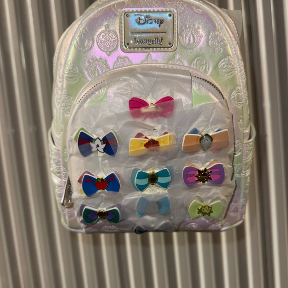 Loungefly | Accessories | Loungefly Disney Princess Bows Iridescent ...